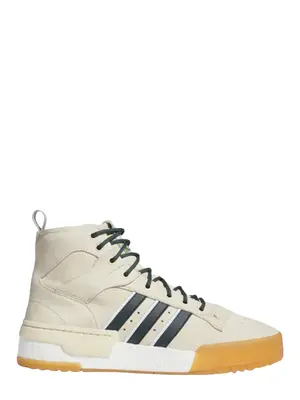 Adidas Eric Emanuel X Rivalry Rm 'linen' High-top Sneakers - Cream