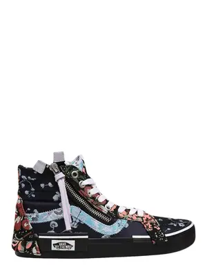 VANS Sk8-hi Reissue Cap Florals - Black