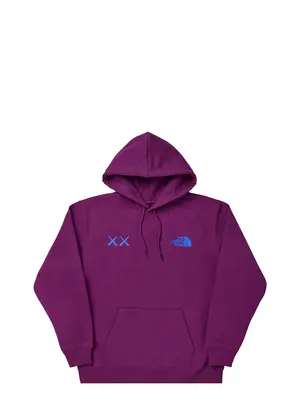 The North Face X Kaws Pullover Hoodie - Purple