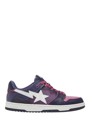 A BATHING APE Sk8 Sta #2 M1 Sneakers - Purple