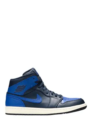 JORDAN 1 Retro Mid Sneakers - Blue