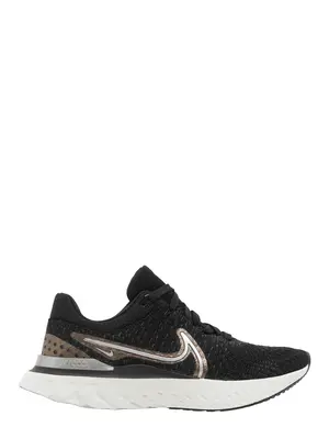 Nike React Infinity Run Flyknit 3 Sneakers - Black