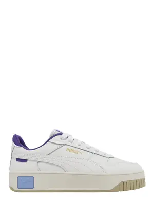 PUMA Carina Street Lace Up Sneakers - White