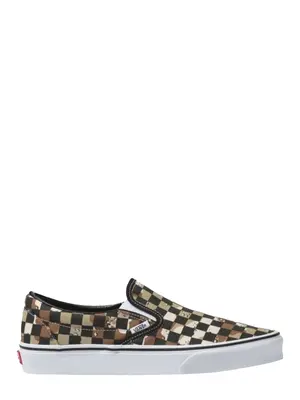 VANS Classic Slip-on Camo Desert Checkerboard - Brown