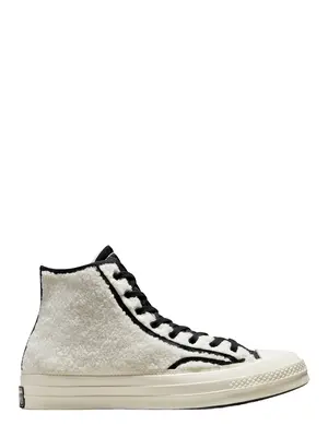 CONVERSE Chuck 70 High Sherpa Sneakers - White