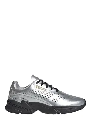 Adidas Falcon Alluxe Metallic Sneakers - Silver