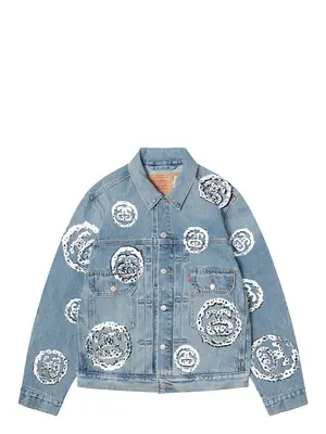 StÜssy X Denim Tears Type 2 Jacket - Blue