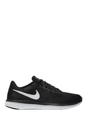 Nike Athletic Lace Up Sneakers - Black