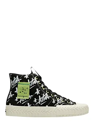 ANTA Stash X Canvas High Graffiti Addicted To Brooklyn - Black