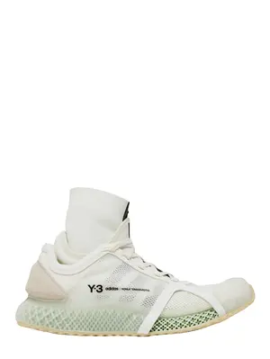 Adidas Y-3 Runner 4d Iow Mid - White