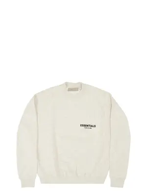 Fear Of God Crewneck 'light Oatmeal - Grey