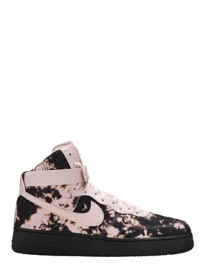 Nike Force 1 High 'acid Wash Print' Sneakers - Tan