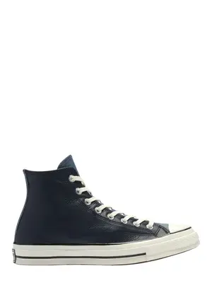 CONVERSE Chuck 70 Leather High Top Sneakers - Blue