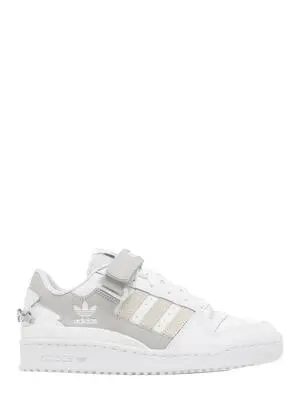 Adidas Forum Low 'knotted Heel' Sneakers - White
