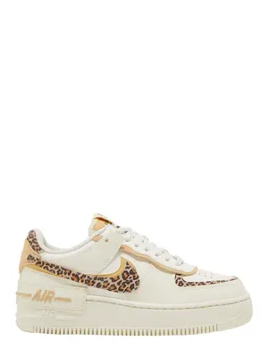 Nike Air Force 1 Shadow 'leopard' Sneakers - Cream