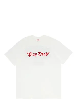 Supreme Play Dead Tee - White