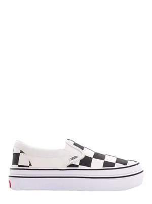 VANS Super Comfycush Slip-on Big Classics Checker - Black