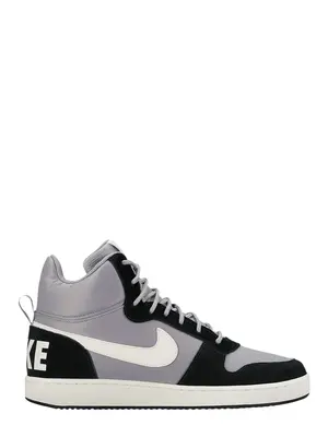 Nike Court Borough Mid Premium Sneakers - Silver