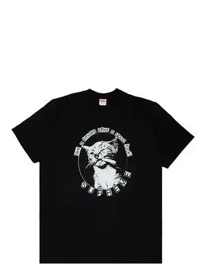 Supreme Smoke Tee 'black' Black