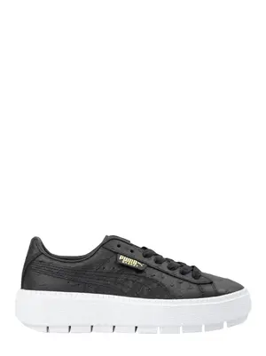 PUMA Platform Trace Ostrich Sneakers - Black
