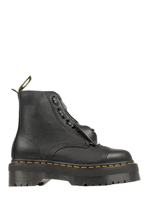 Dr. Martens Lazy Oaf X Sinclair Low Platform Boots - Black