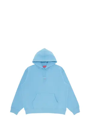 Supreme World Famous Micro Hooded Sweatshirt - Blue