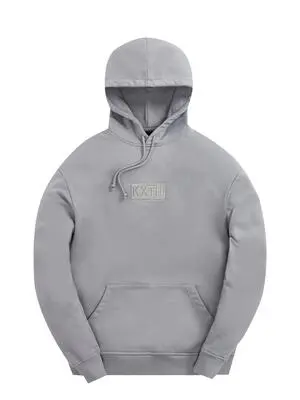 Kith Embroidered Pullover Hoodie - Grey