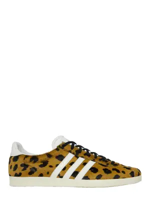 Adidas X Noah Gazelle Cheetah Sneakers - Yellow