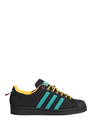 Adidas Superstar Athletic Sneakers - Black