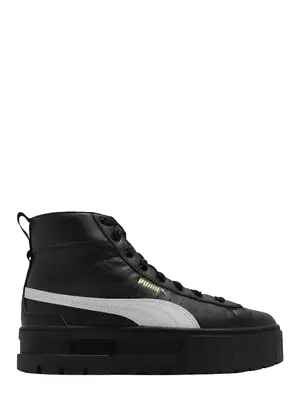 PUMA Mayze Mid Top Sneakers - Black