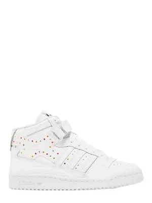 Adidas Swarovski X Forum Mid Sneakers - White