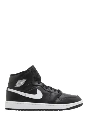 JORDAN 1 Mid Sneakers - Black