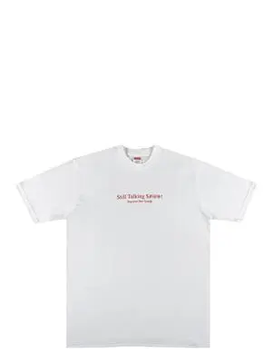 Supreme Still Talking Tee - White