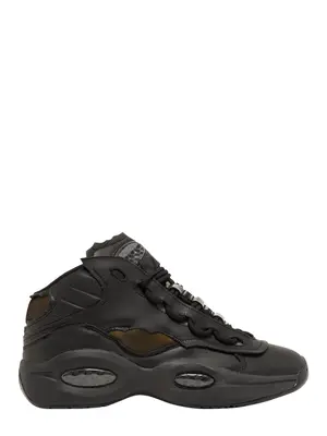 REEBOK Maison Margiela X Reebok Question Mid 'Memory Of' Sneakers Black