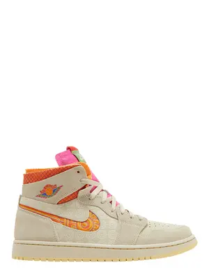 JORDAN 1 High Zoom Comfort 'somos Familia' Sneakers - Tan