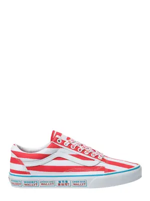 VANS Where's Waldo? X Old Skool 'International Stripes' Sneakers White
