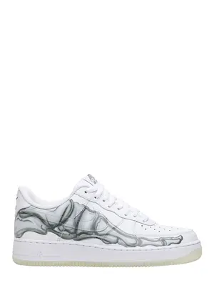 Nike Force 1 Low Qs 'skeleton' Sneakers - White