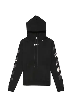 Off-White Caravaggio Arrows Hooded Sweatshirt - Black