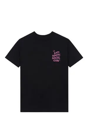 ANTI SOCIAL SOCIAL CLUB Coral Crush T-shirt - Black