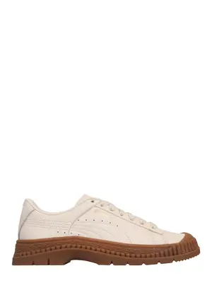 PUMA Utility Leather Sneakers - Cream