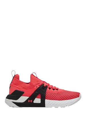 Under Armour Project Rock 4 Athletic Sneakers - Red