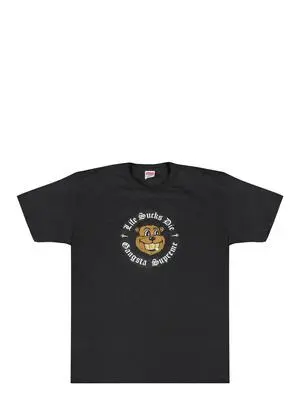 Supreme Life Sucks Die T-shirt 'black' Black