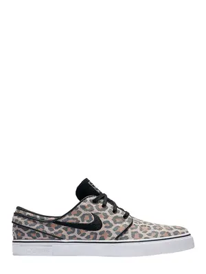 Nike Wacko Maria X Zoom Janoski Sb Leopard Print Sneakers - Tan