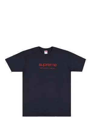 Supreme Shop Tee 'navy' Blue