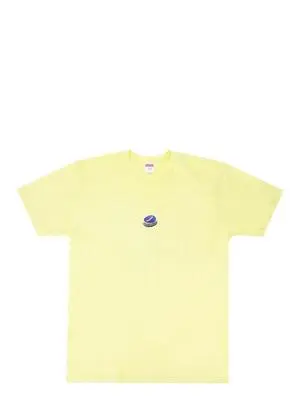 Supreme Bottle Cap Tee 'pale Yellow' Yellow