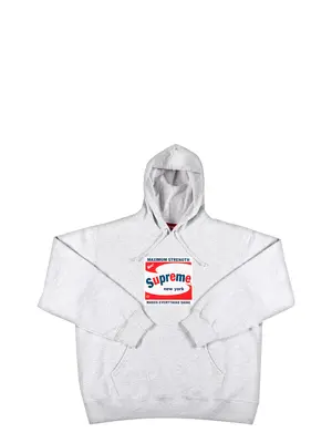 Supreme Shine Hooded Sweatshirt - Grey