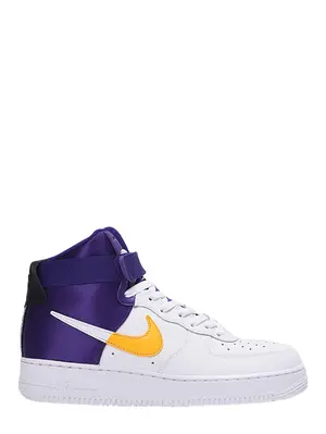 Nike Nba X Air Force 1 High '07 'lakers' Sneakers - White