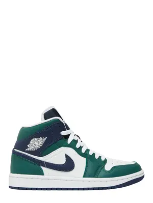 JORDAN 1 Mid Se Sneakers - Green