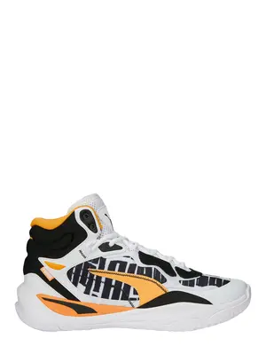 PUMA Playmaker Pro Mid Block Party - White