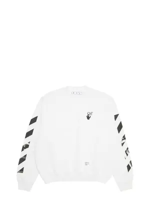 Off-White Carav Arrow Skate Crewneck /black - White
